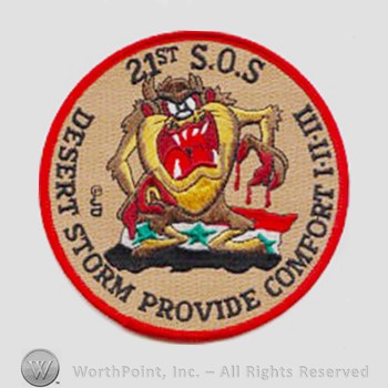 Mark with Desert Shield & Desert Storm Patches : | #343821