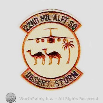 Mark with Desert Shield & Desert Storm Patches : | #343822