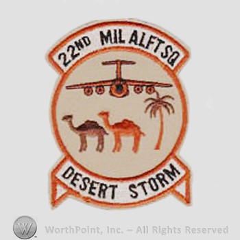 Mark with Desert Shield & Desert Storm Patches : | #343823