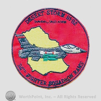Mark with Desert Shield & Desert Storm Patches : | #343826