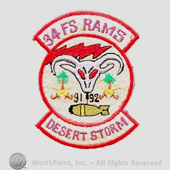 Mark with Desert Shield & Desert Storm Patches : | #343827