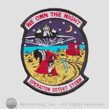 Mark with Desert Shield & Desert Storm Patches : | #343830