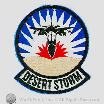 Mark with Desert Shield & Desert Storm Patches : | #343836