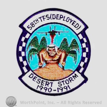 Mark with Desert Shield & Desert Storm Patches : | #343838