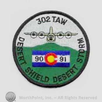 Mark with Desert Shield & Desert Storm Patches : | #343874