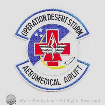 Mark with Desert Shield & Desert Storm Patches : | #343887