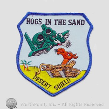 Mark with Desert Shield & Desert Storm Patches : | #343897