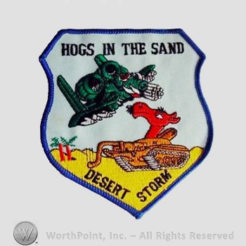 Mark with Desert Shield & Desert Storm Patches : | #343898