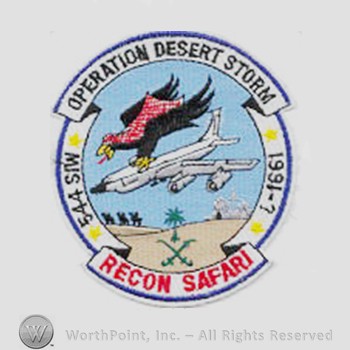 Mark with Desert Shield & Desert Storm Patches : | #343899