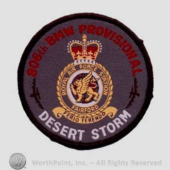 Mark with Desert Shield & Desert Storm Patches : | #343914