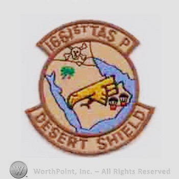 Mark with Desert Shield & Desert Storm Patches : | #343925