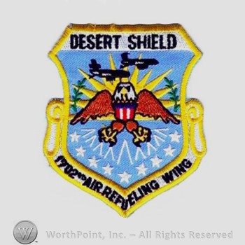 Mark with Desert Shield & Desert Storm Patches : | #343928