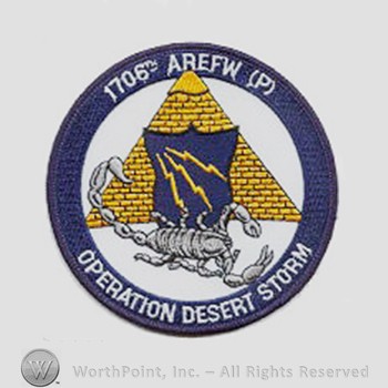 Mark with Desert Shield & Desert Storm Patches : | #343930