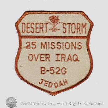 Mark with Desert Shield & Desert Storm Patches : | #343934