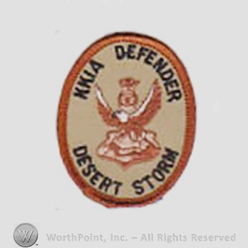 Mark with Desert Shield & Desert Storm Patches : | #343949
