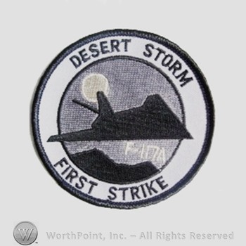 Mark with Desert Shield & Desert Storm Patches : | #343964