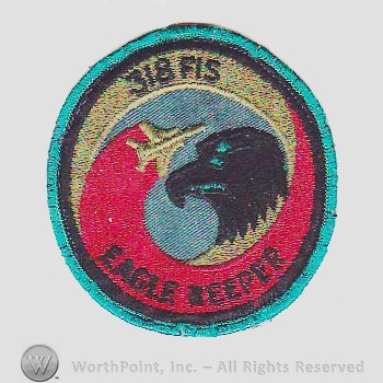 Mark with F-15 Eagle Swirls Patch : 318th | #344494