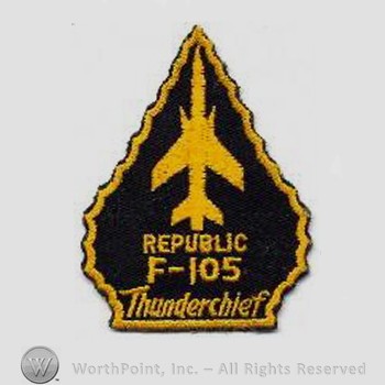 Mark with F-105 Thunderchief Arrowheads Patch : | #345073
