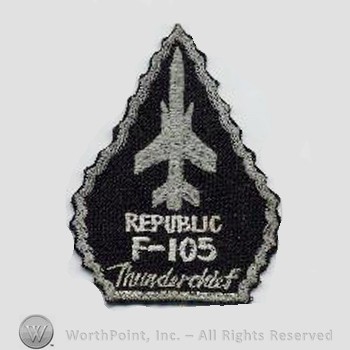 Mark with F-105 Thunderchief Arrowheads Patch : | #345076
