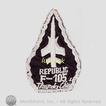 Mark with F-105 Thunderchief Arrowheads Patch : | #345080