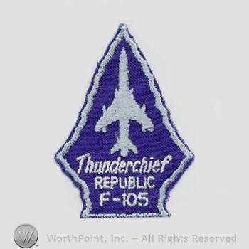 Mark with F-105 Thunderchief Arrowheads Patch : | #345089