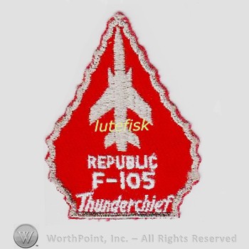 Mark with F-105 Thunderchief Arrowheads Patch : | #345090