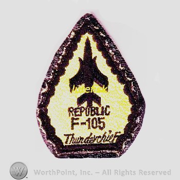 Mark with F-105 Thunderchief Arrowheads Patch : | #345092