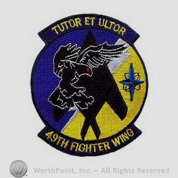 Mark with Gaggle Patch : 49th Fighter Wing | #345343