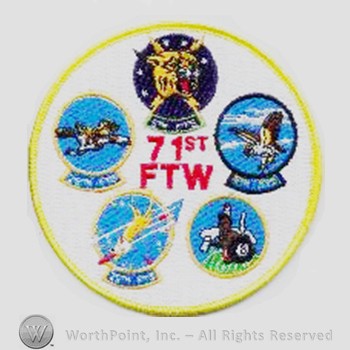 Mark with Gaggle Patch : 71st Flying Training | #345355