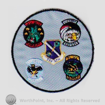 Mark with Gaggle Patch : 93d Air Control Wing | #345358