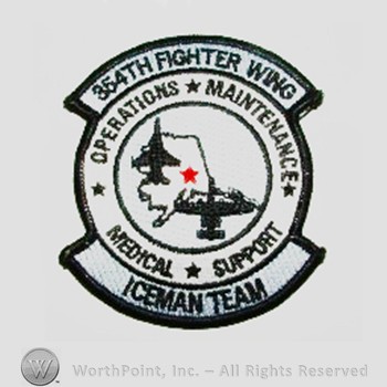 Mark with Gaggle Patch : 354th Fighter Wing | #345370