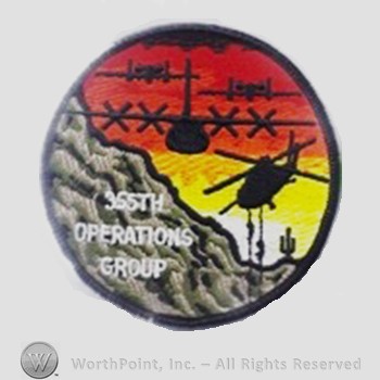 Mark with Gaggle Patch : 355th Operations Group | #345371