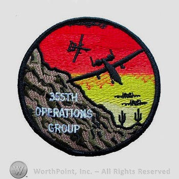 Mark with Gaggle Patch : 355th Operations Group | #345372
