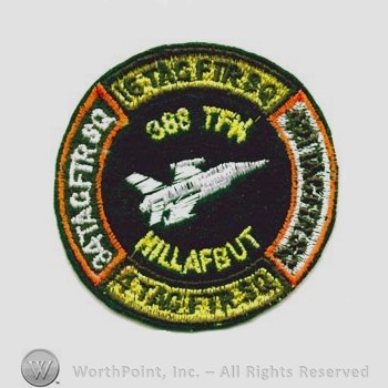 Mark with Gaggle Patch : 388th Tactical Fighter | #345383