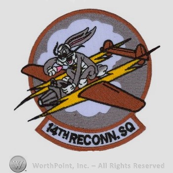 Mark with Gaggle Patch : 14th Fighter Squadron | #345646