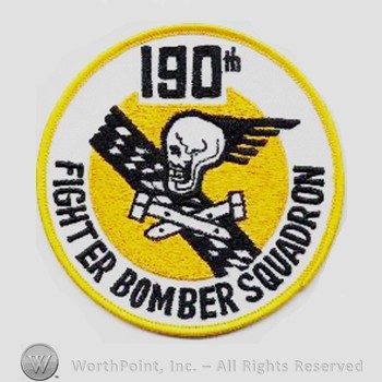 Mark with Gaggle Patch : 190th Fighter Squadron | #345680