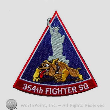 Mark with Gaggle Patch : 354th Fighter Squadron | #345692