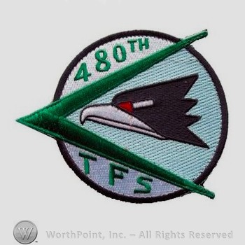 Mark with Gaggle Patch : 480th Fighter Squadron | #345706