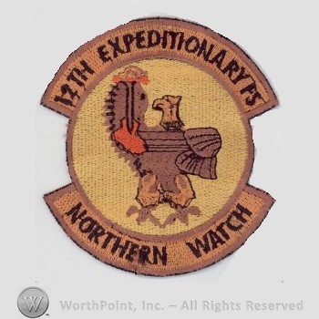 Mark with Northern Watch & Southern Watch Patch : | #346062