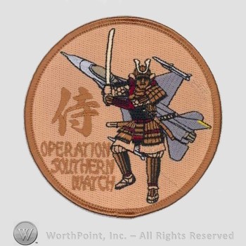 Mark with Northern Watch & Southern Watch Patch : | #346069