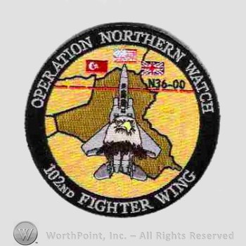 Mark with Northern Watch & Southern Watch Patch : | #346100