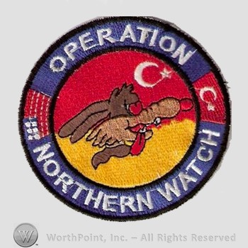 Mark with Northern Watch & Southern Watch Patch : | #346111