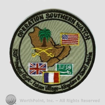 Mark with Northern Watch & Southern Watch Patch : | #346114