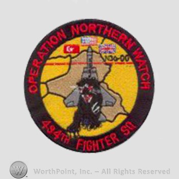 Mark with Northern Watch & Southern Watch Patch : | #346121