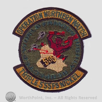 Mark with Northern Watch & Southern Watch Patch : | #346126