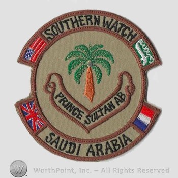 Mark with Northern Watch & Southern Watch Patch : | #346139