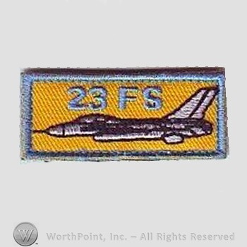 Mark with Pencil Pocket Tabs Patch : 23d Fighter | #346251