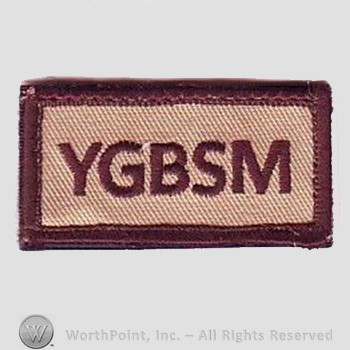 Mark with Pencil Pocket Tabs Patch : 480th | #346310