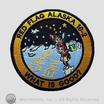 Mark with Red Flag Deployment Patch : 80th | #346425