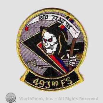 Mark with Red Flag Deployment Patch : 493d | #346435